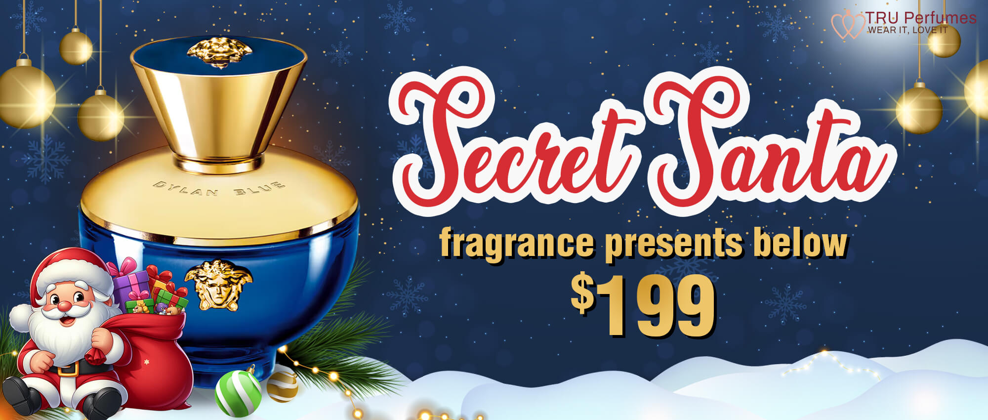 SECRET SANTA FRAGRANCE PRESENTS BELOW $199 – Tru Perfumes