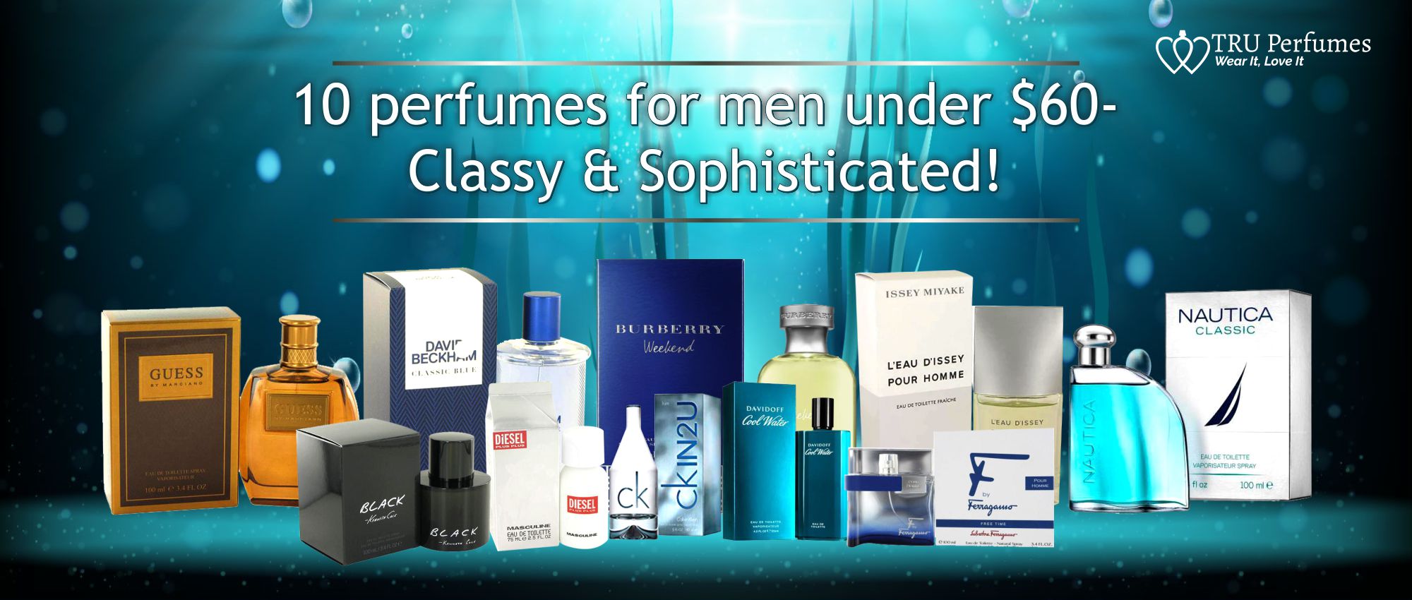10 perfumes for men under $60- Classy & Sophisticated! – Tru Perfumes