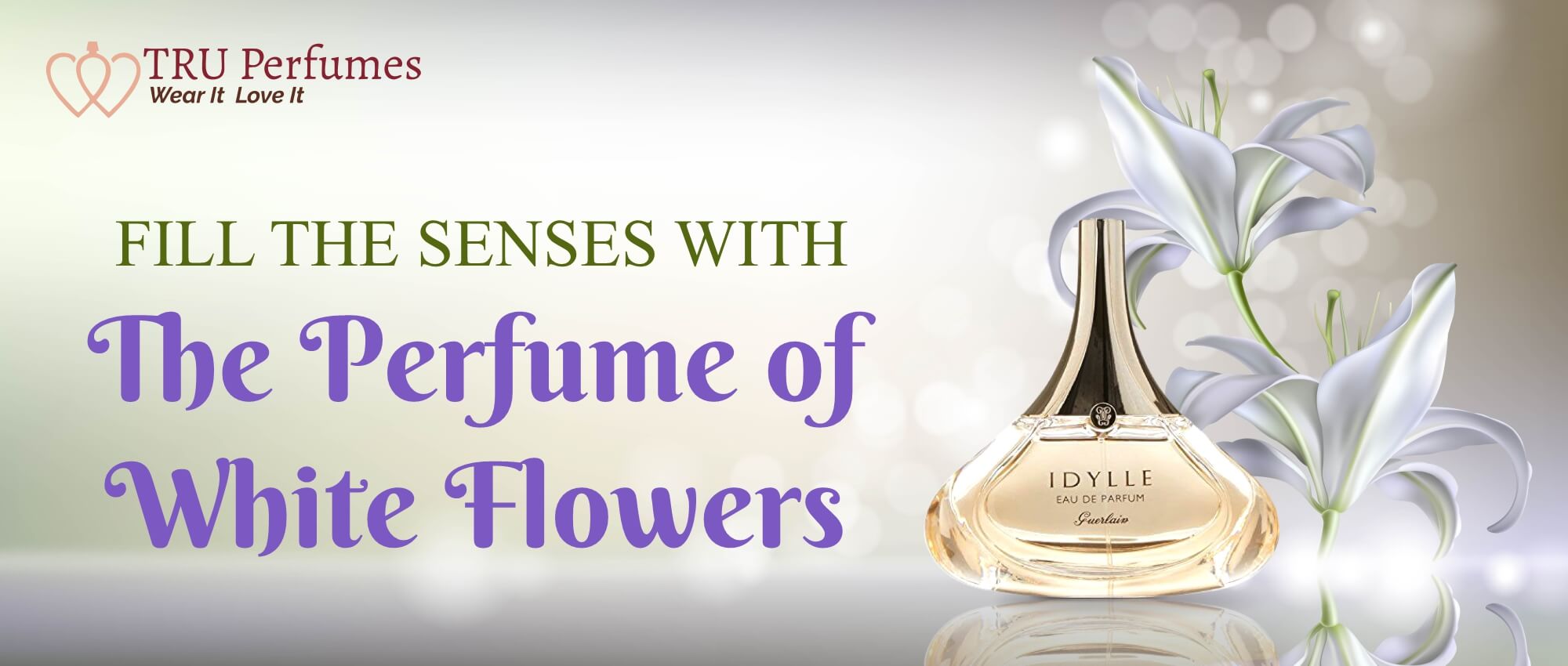 FILL THE SENSES WITH THE PERFUME OF WHITE FLOWERS – Tru Perfumes