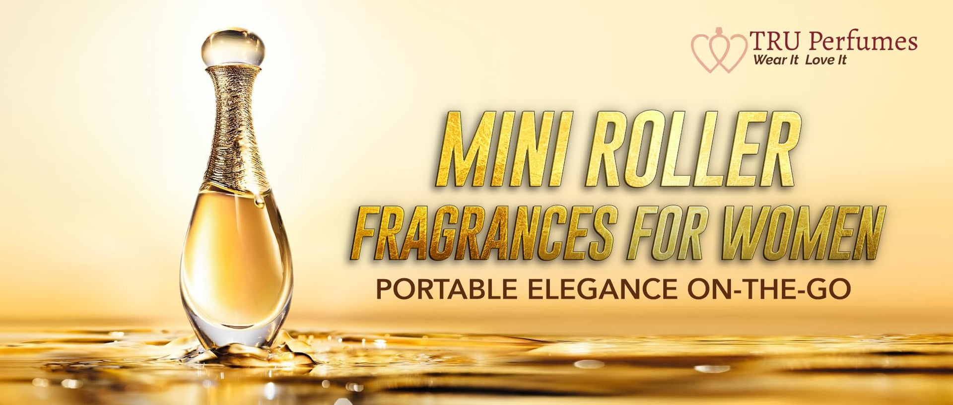 MINI ROLLER FRAGRANCES FOR WOMEN PORTABLE ELEGANCE ON-THE-GO – Tru Perfumes